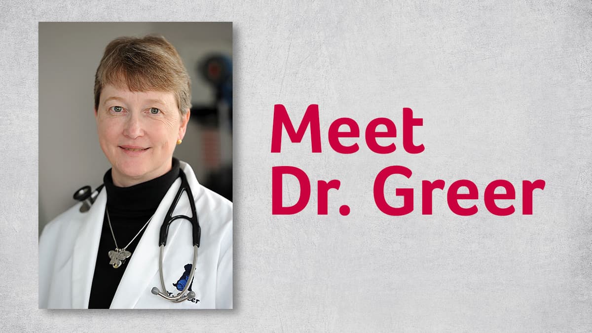 Meet Dr. Marty Greer